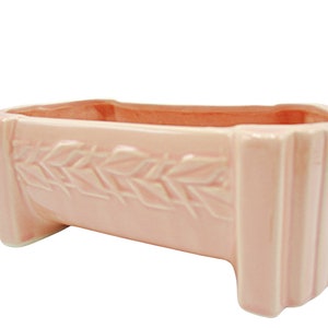 Mccoy Pottery Planter Pink Peach Trough Shape Garden Dish - Etsy