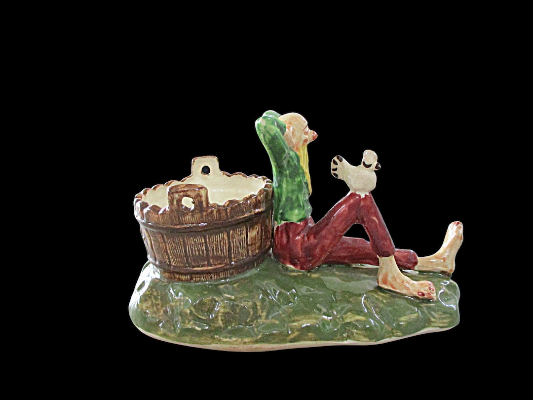 Hillbilly Planter, Imperial Porcelain, Zanesville Ohio, Small Indoor ...