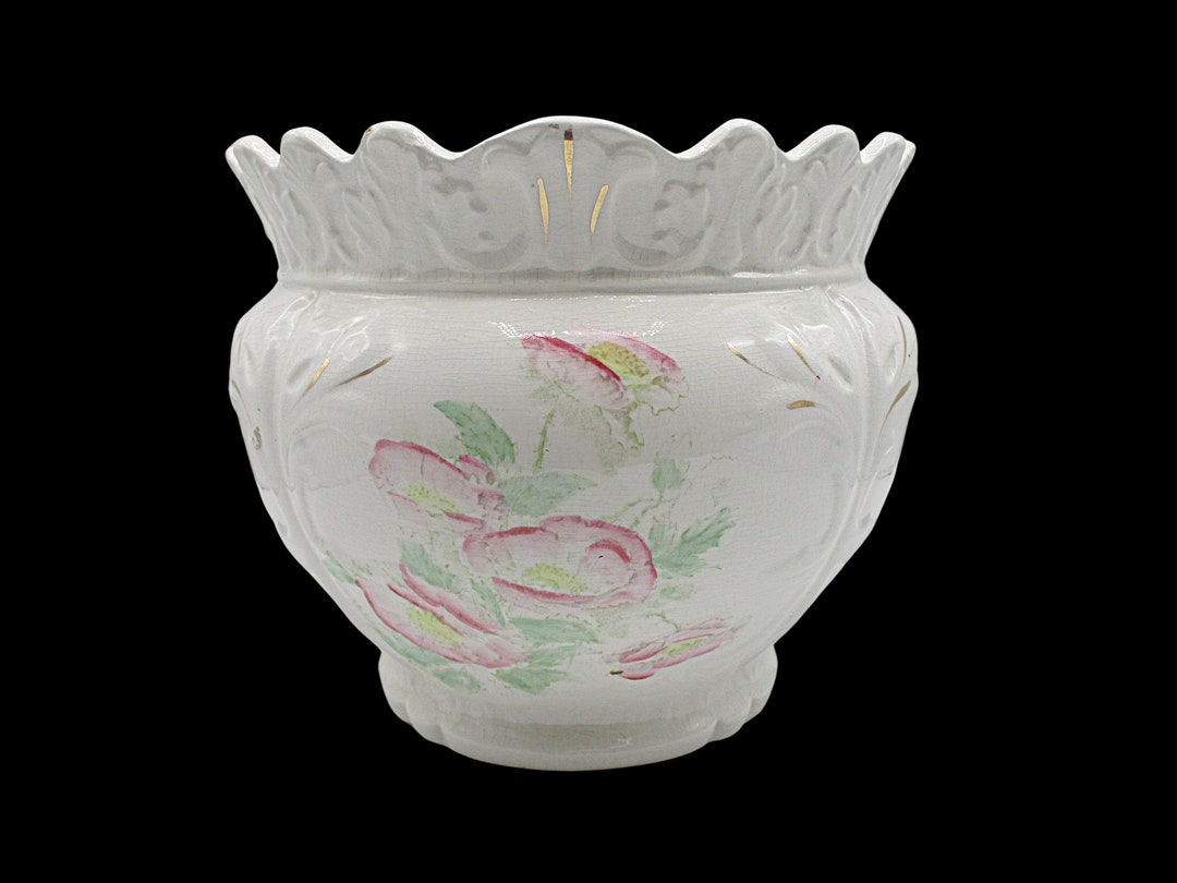 Antique Jardiniere, Doric Porcelain, Made in England, Large Planter ...