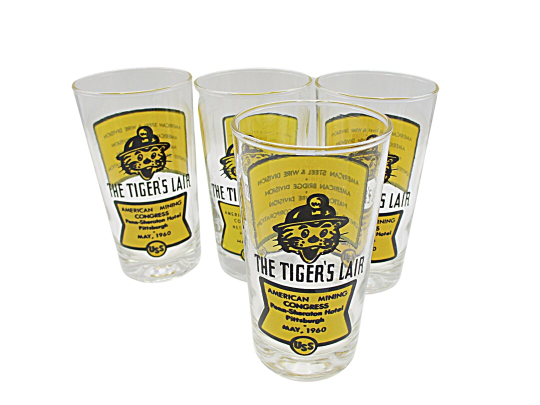 The Tigers Lair, American Mining Congress, Mid Century Barware ...