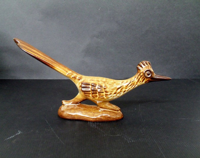 Roadrunner Figurine Bird Figurine by Howard Pierce Hard to Find - Etsy