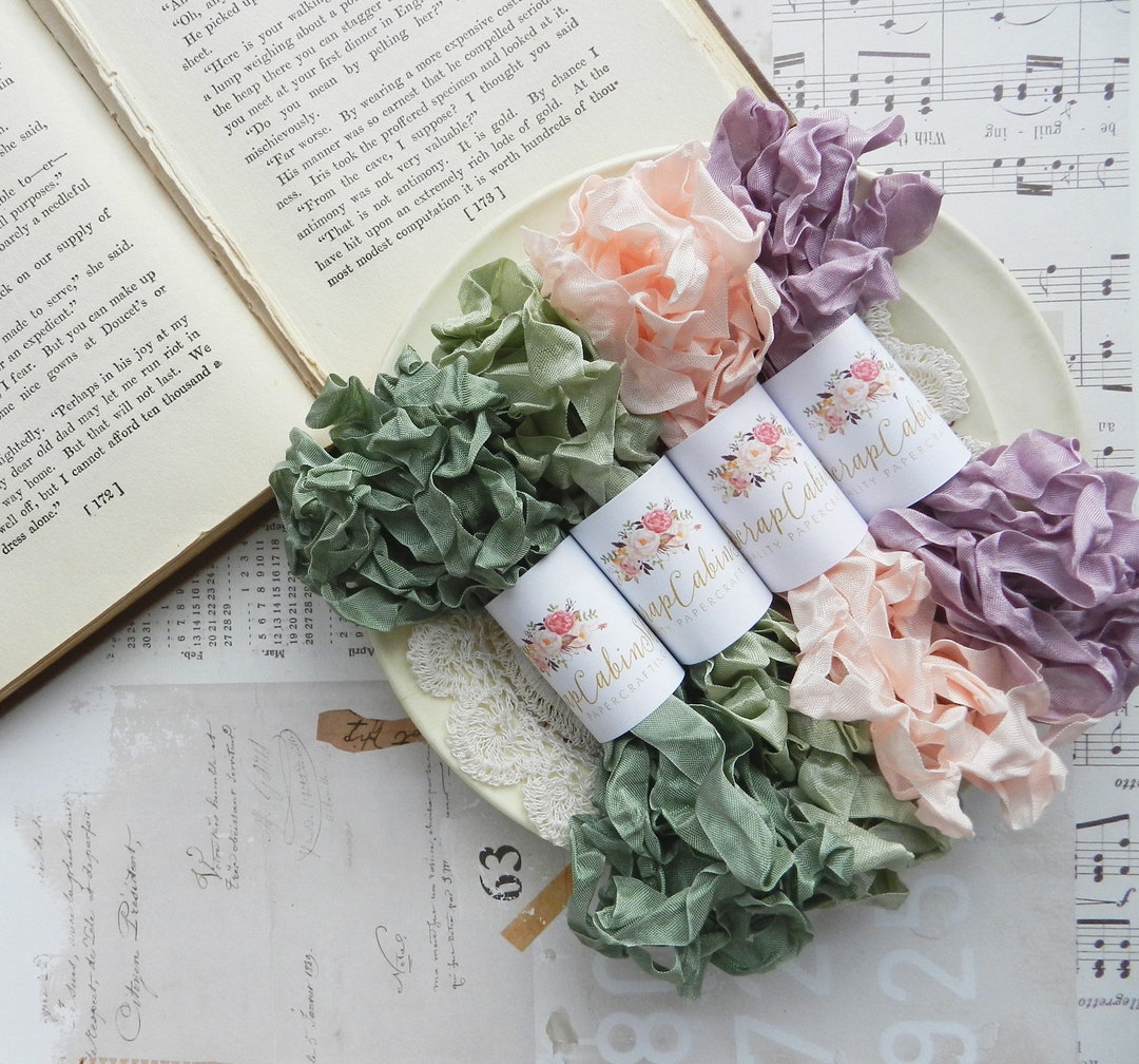 Crinkled Seam Binding Bundle Set / Crinkly / Curly Ribbon / 20 Yards ...