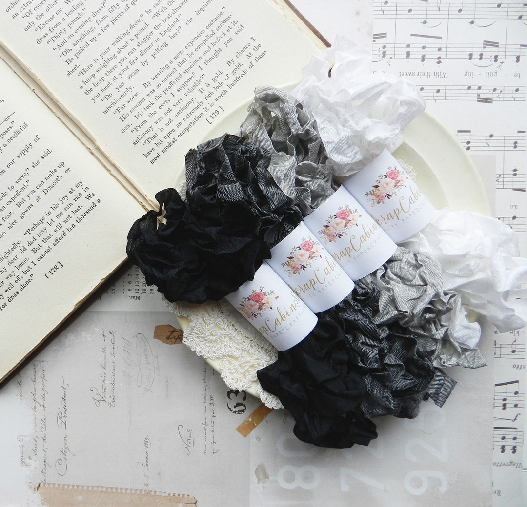 Seam Binding Set / Crinkly Seam Binding / Hand Crinkled / 20 Yards ...