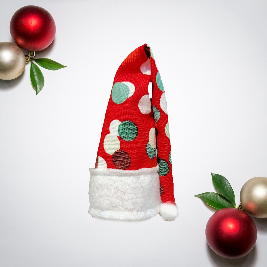 Elf Polka Dot Stocking Cap, Elf Stocking Cap, Elf Costume, Elf ...