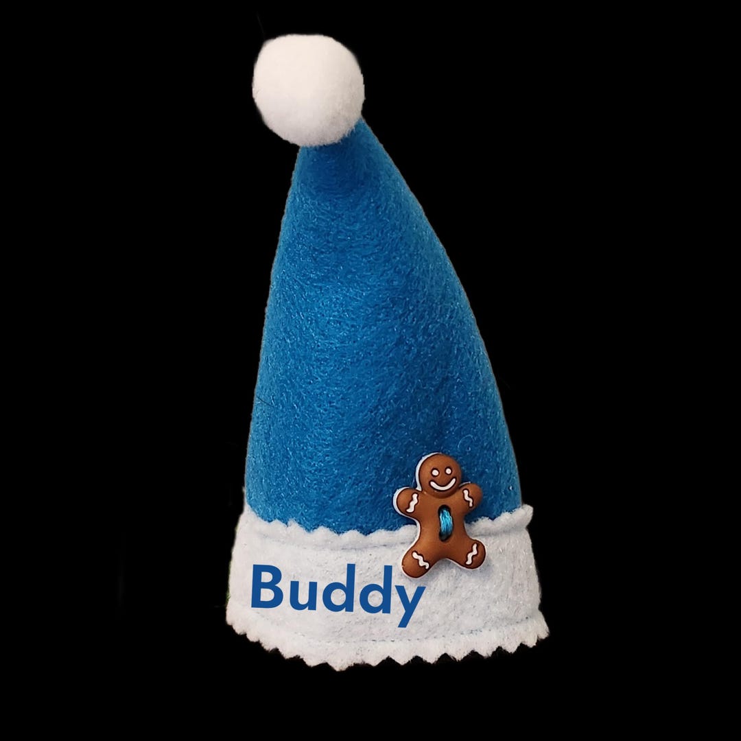 Elf Gingerbread Hat PERSONALIZATION Elf Hat Elf Clothes Elf Costume Elf ...