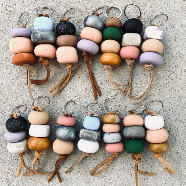 Clay Keychain - Etsy