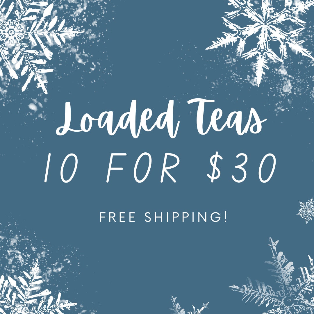 Loaded Tea Energy Tea to Go Tea Kits Free Shipping Loaded Teas - Etsy