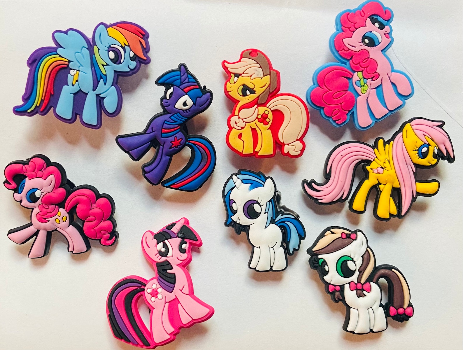 YOU PICK crocs inspired croc shoe/bracelet charms MLP My | Etsy