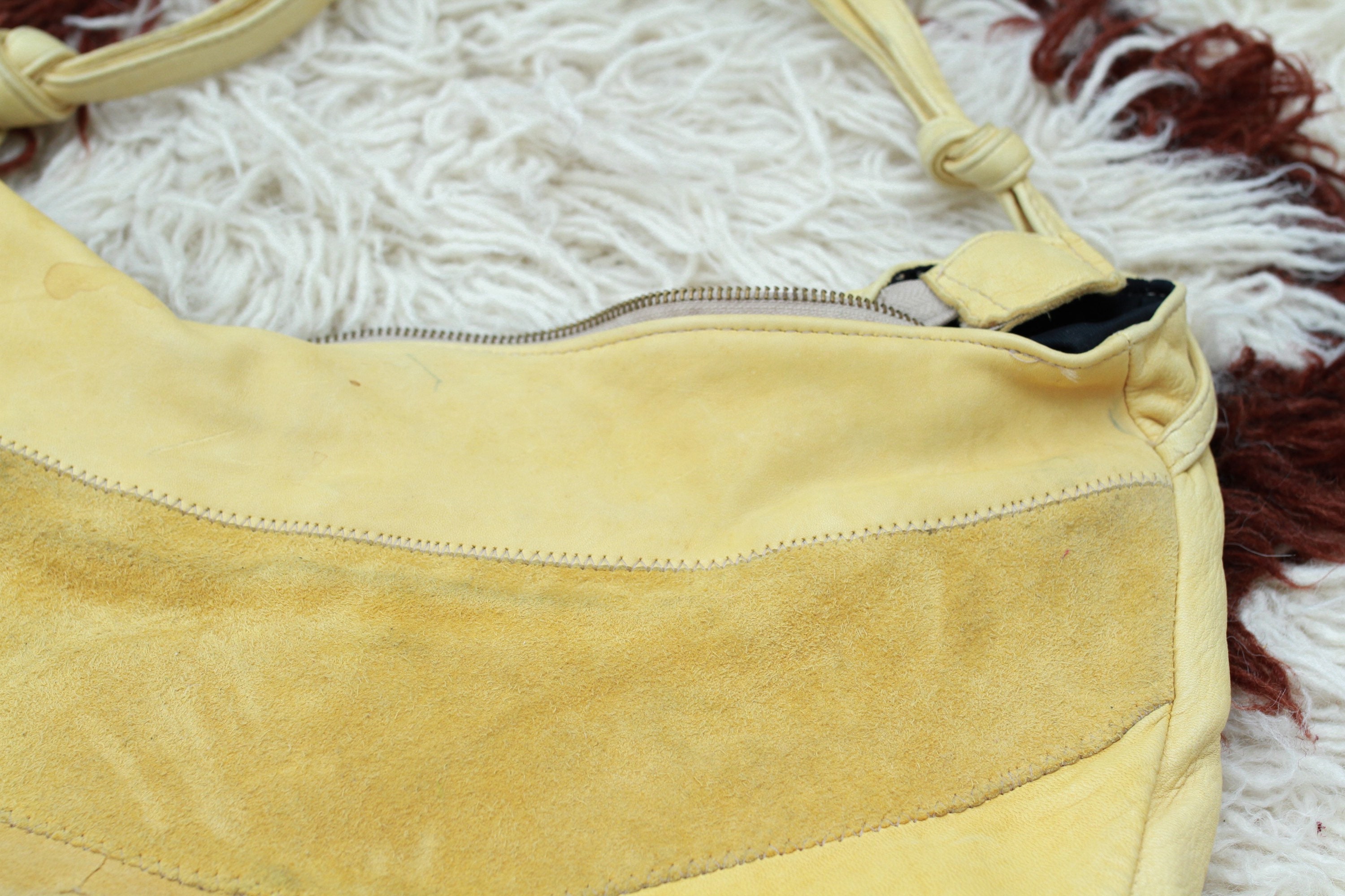 Handmade Buckskin Boho Bag/ Leather Patchwork Purse - Etsy