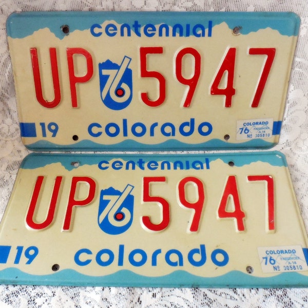 1976 License Plate - Etsy