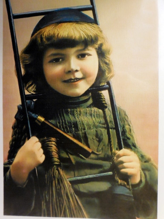 Linen Paper Print Little Depression Era Boy | Etsy