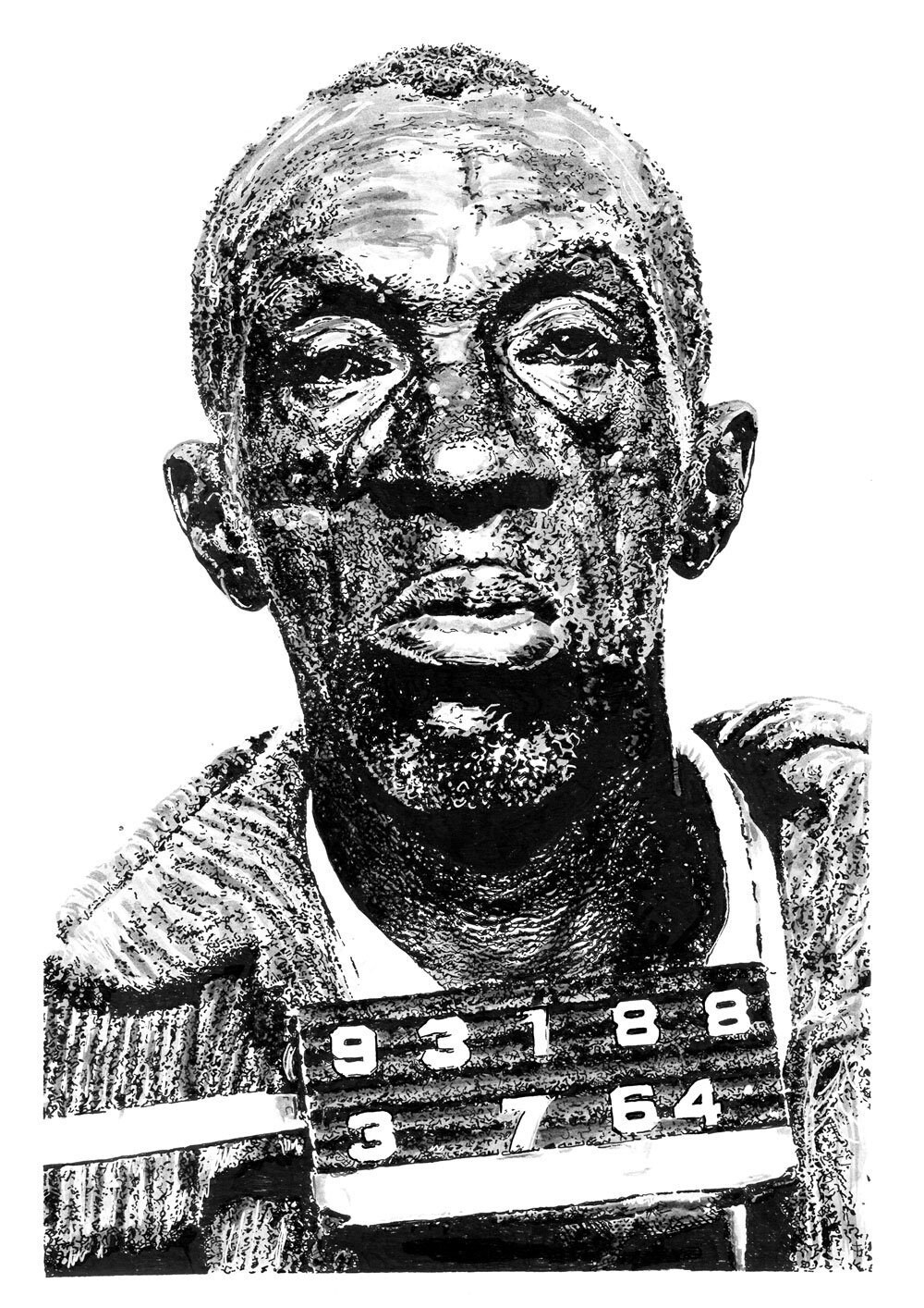 Hand Painted / Drawn Painting Arrested James Original Pop Art Artwork ...