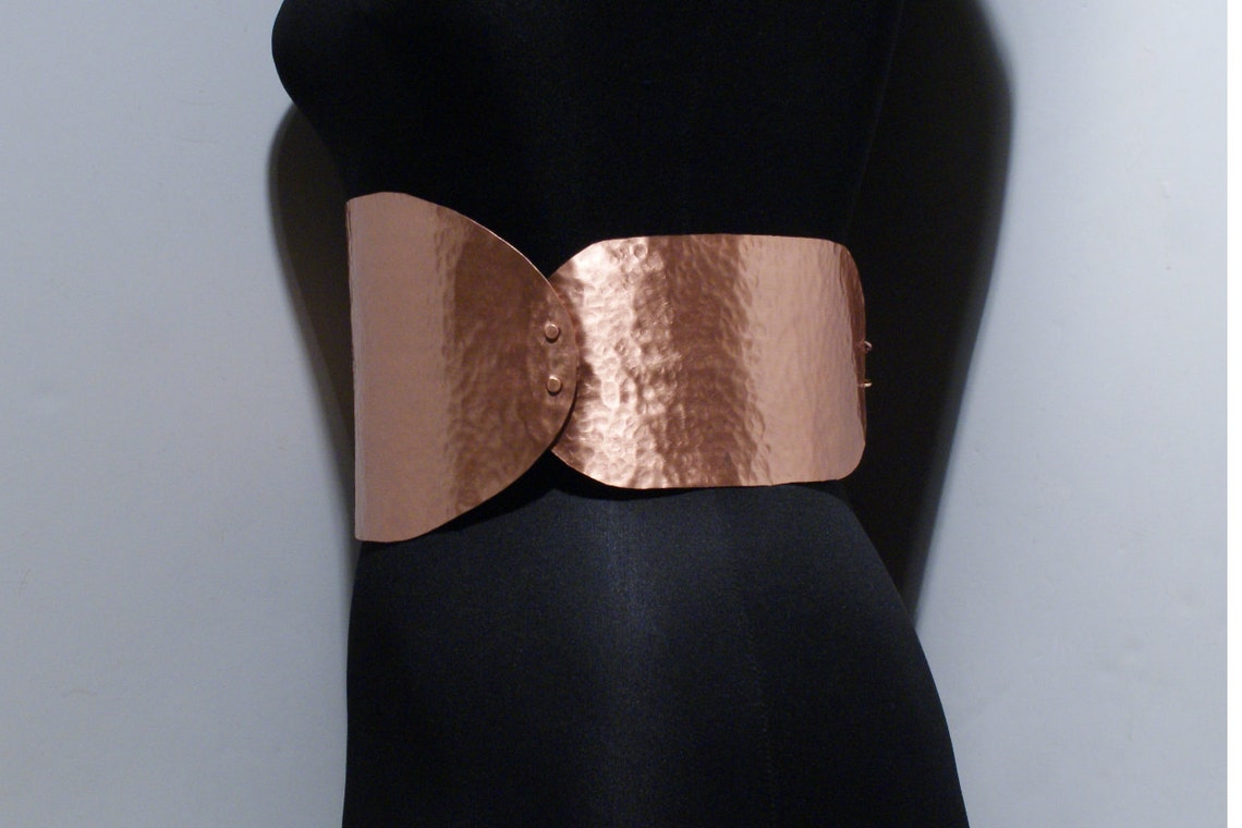 Metal Belt, Copper Belt, Corset Belt, All Metal Belt, Big Belt, Thick ...
