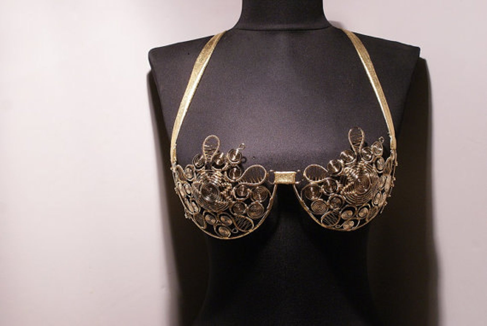 Copper Bra, Metal Bra, Belly Dance Costume Bra, Goddess Bra, Dance Bra ...
