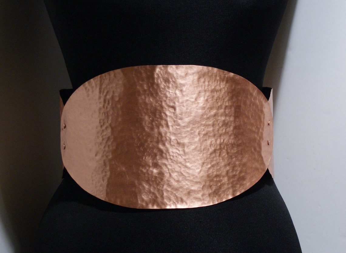 Metal Belt, Copper Belt, Corset Belt, All Metal Belt, Big Belt, Thick ...