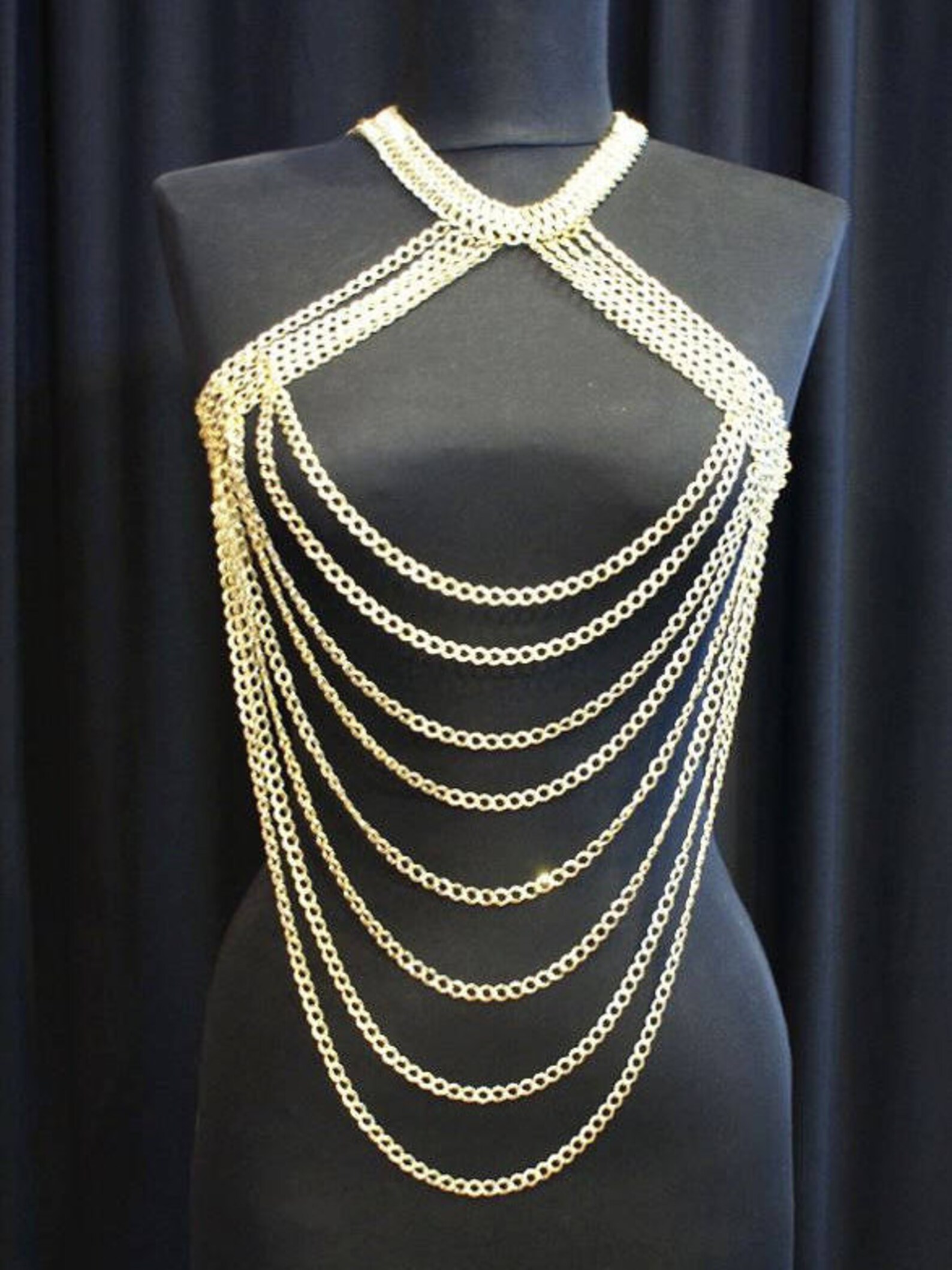 Gold Body Chain Body Chain Jewelry Body Jewelry Chain Body | Etsy