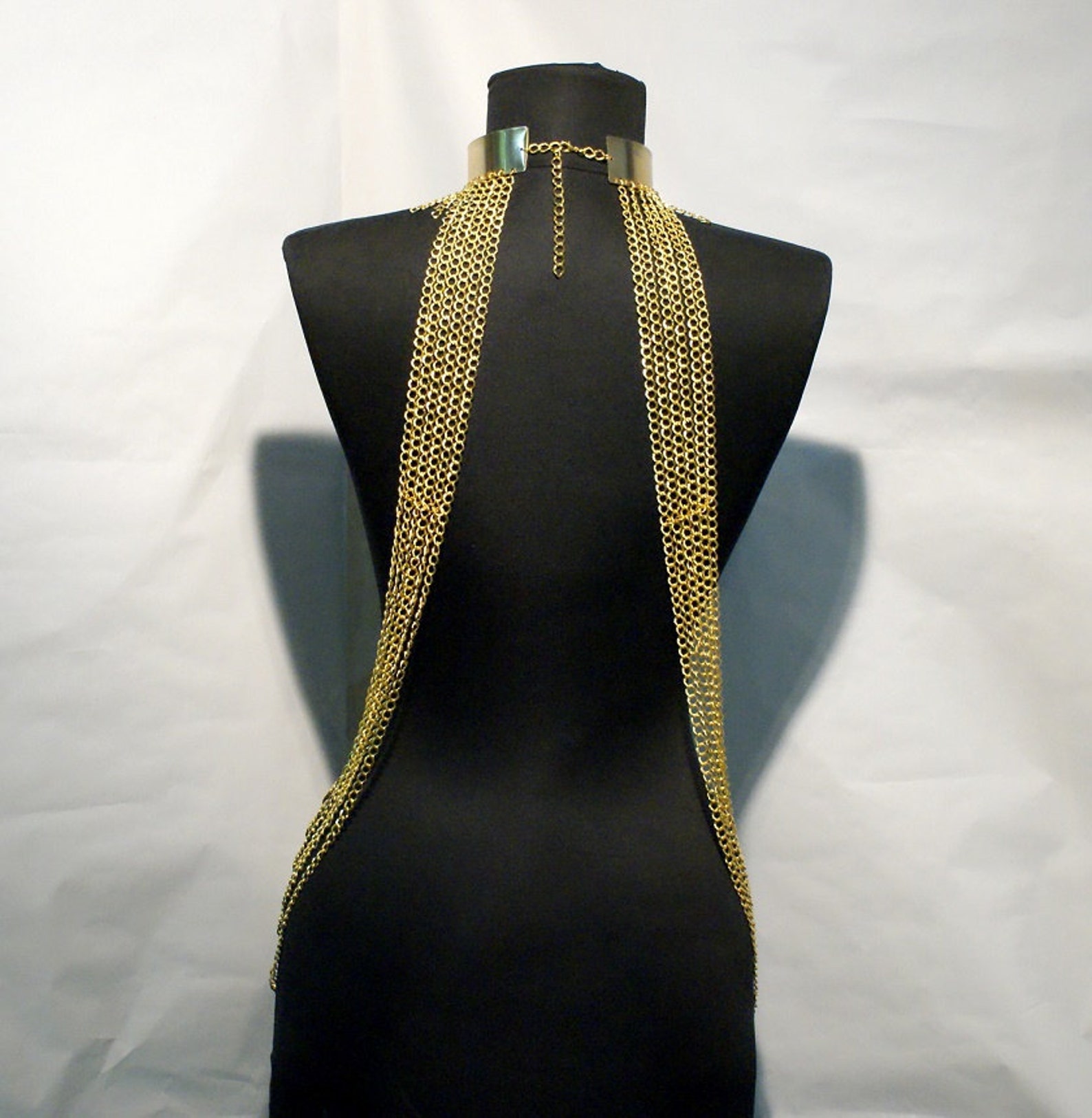 Gold Body Chain / Body Chain Necklace / Body Jewelry / Body - Etsy