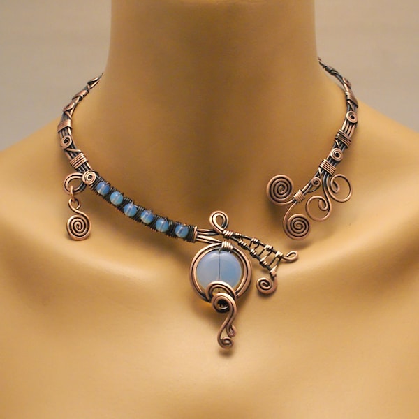 Open Necklace - Etsy