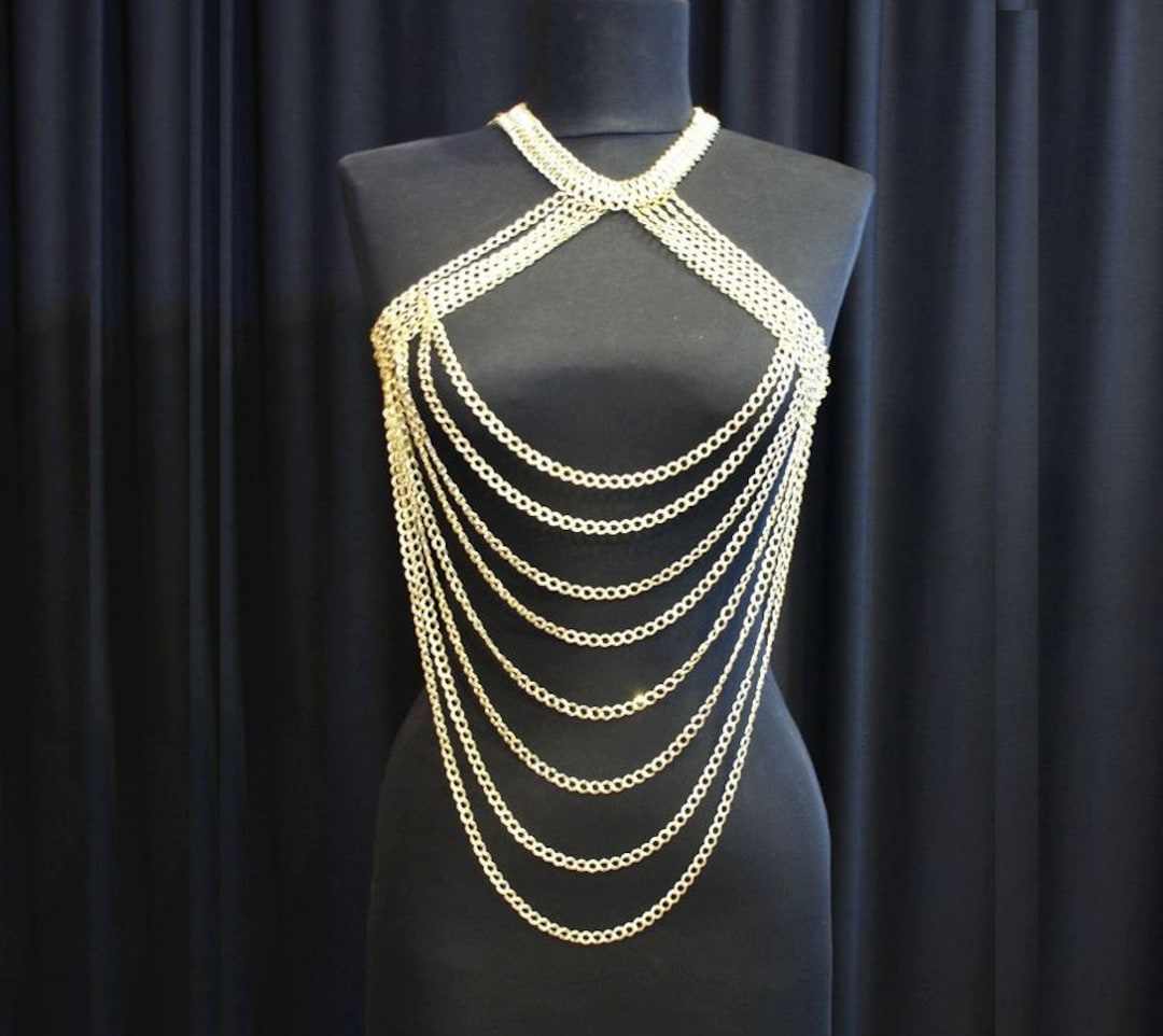 Gold Body Chain, Body Chain Jewelry, Body Jewelry Chain, Body Chain ...