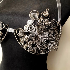 Copper Bra, Metal Bra, Belly Dance Costume Bra, Goddess Bra, Dance Bra ...