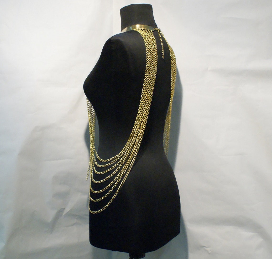 Body Chain Body Chain Necklace Gold Body Chain Chain - Etsy UK