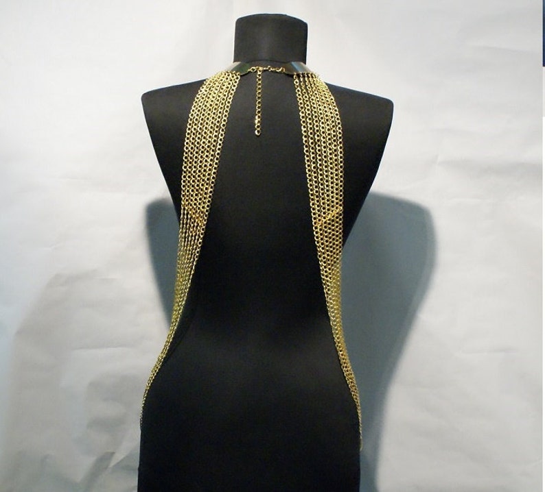 Body Chain Body Chain Necklace Gold Body Chain Chain - Etsy UK
