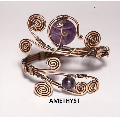 Malachit Armband Kupfer Armband Malachit Manschette Armband | Etsy