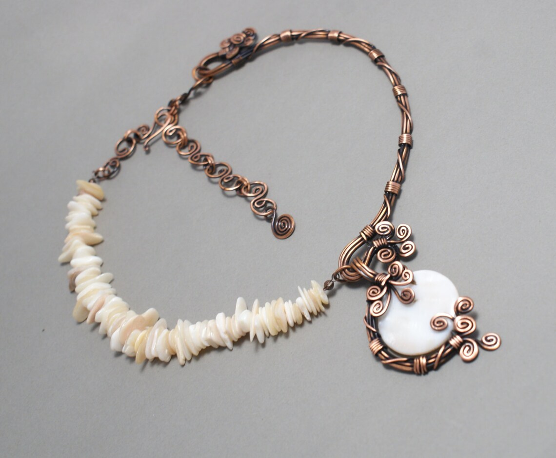 Boho Wedding Necklace Bridal Necklace Bridal Jewelry - Etsy