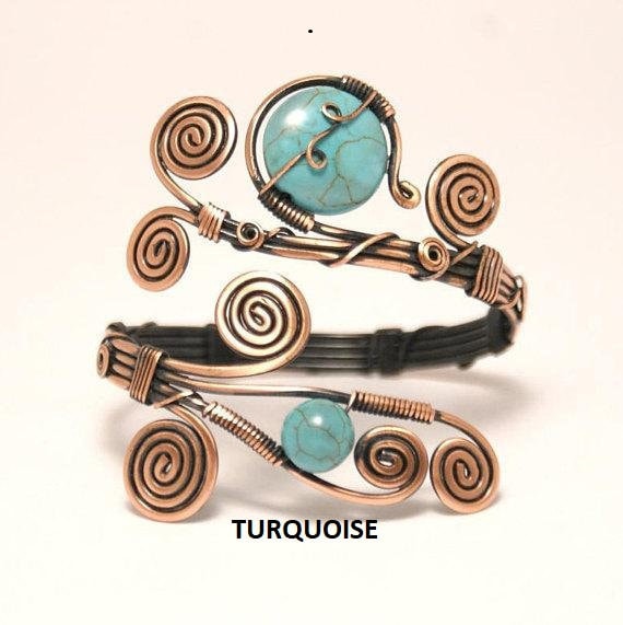 Malachit Armband Kupfer Armband Malachit Manschette Armband | Etsy