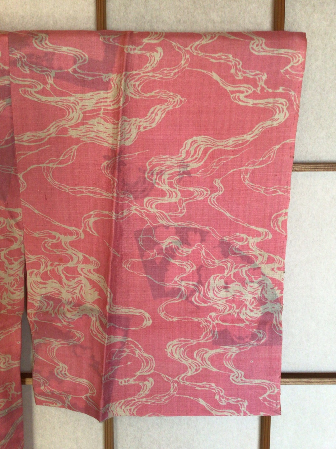Japanese Vintage Juban Kimono Undergarment Linen and Silk - Etsy