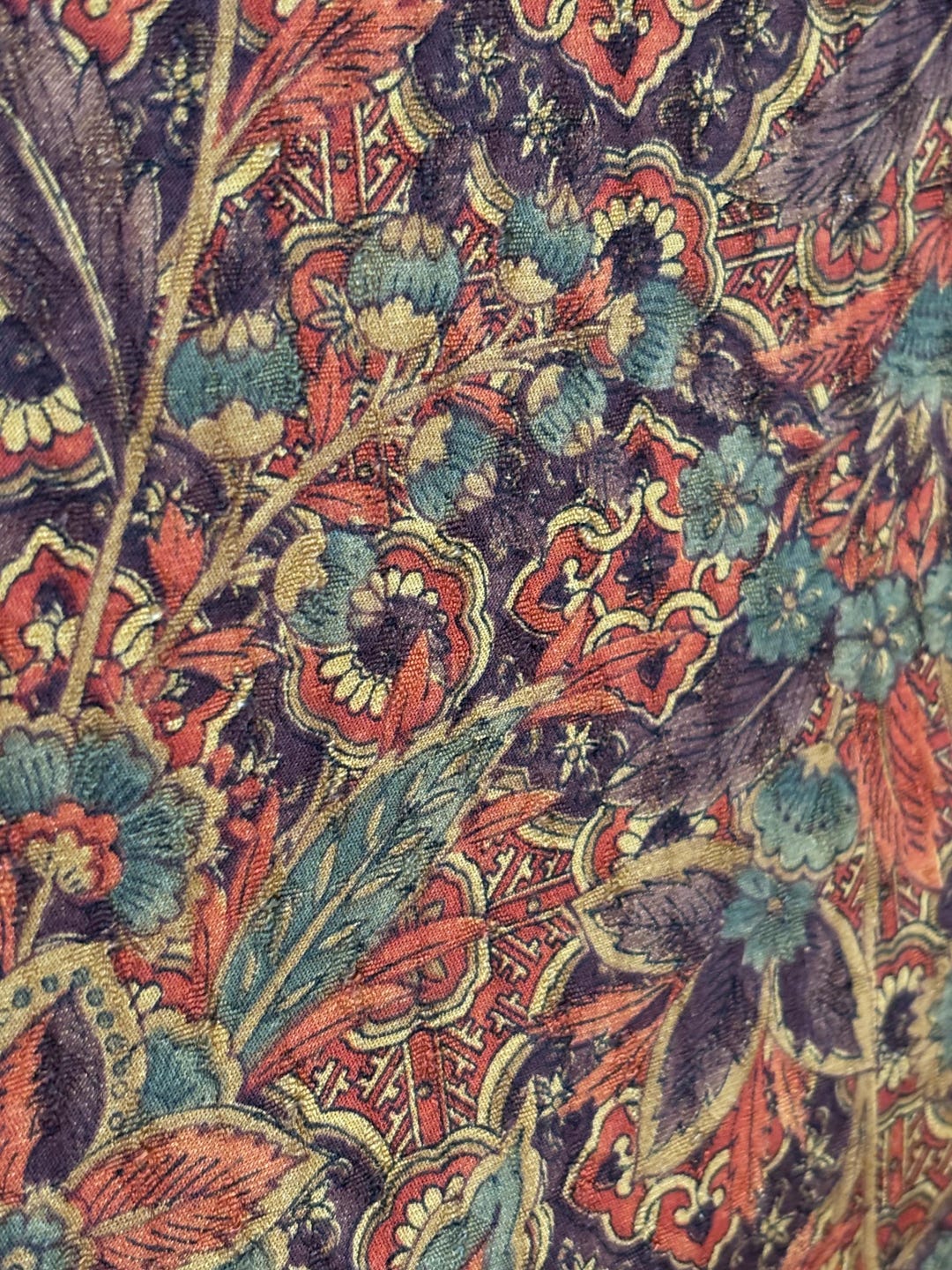 Japanese Sarasa Ori Weaving Texturedfloralsilknagoya Obi - Etsy
