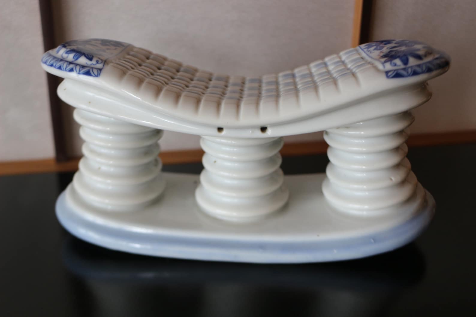 Japanese Porcelain Pillow Takamakura Geisha Pillow | Etsy