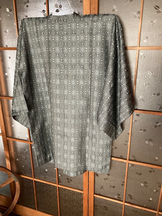 Japanese Michiyuki Linen and Silk Fabric Very Clean G… - Gem