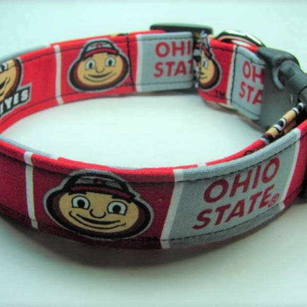 Ohio State Buckeye Dog Collars - Etsy