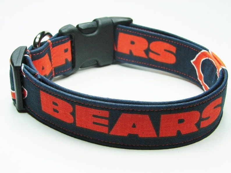 Chicago Bears Dog Collar | Etsy