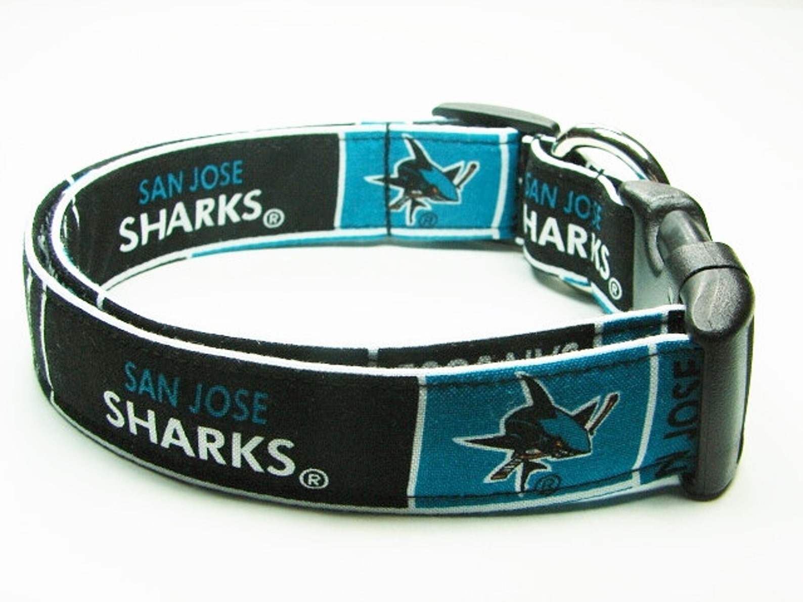 San Jose Sharks Dog Collar - Etsy