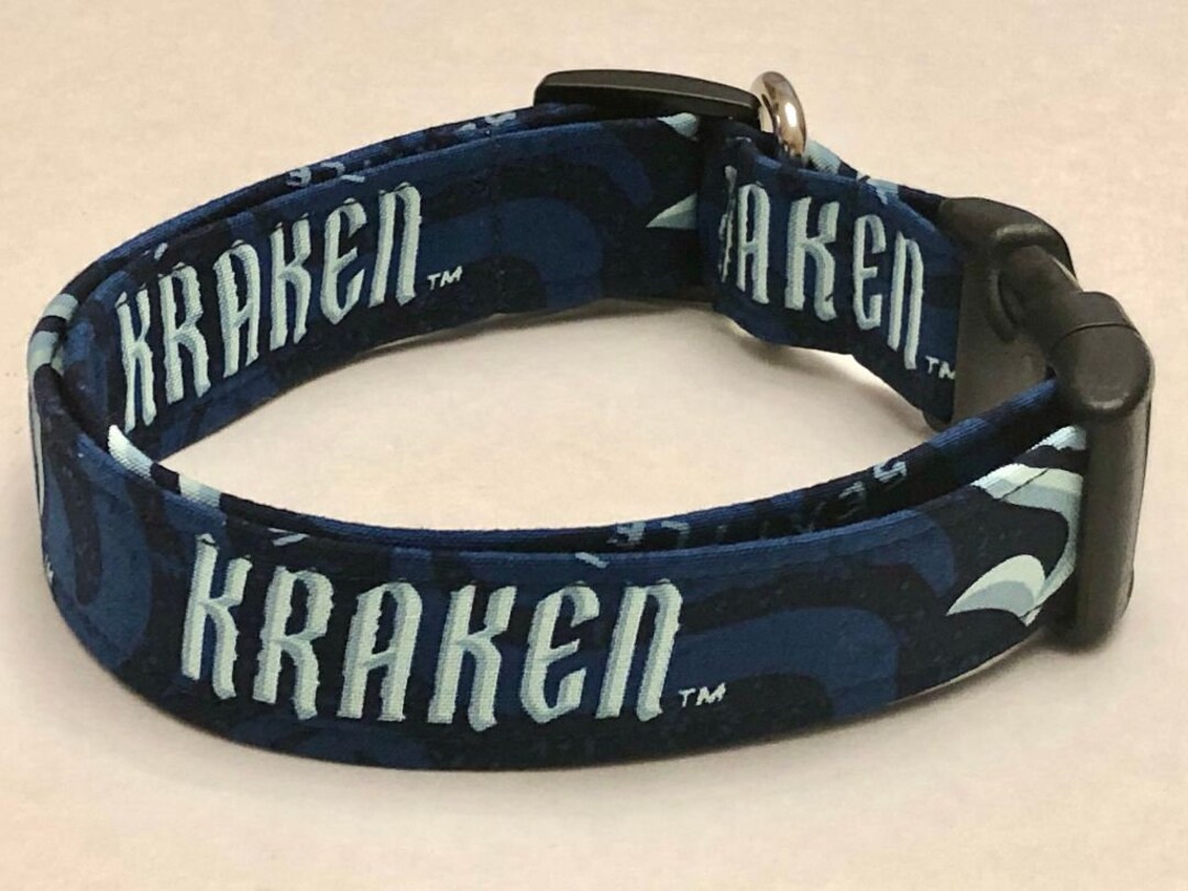 Seattle Kraken Hockey Dog Collar - Etsy