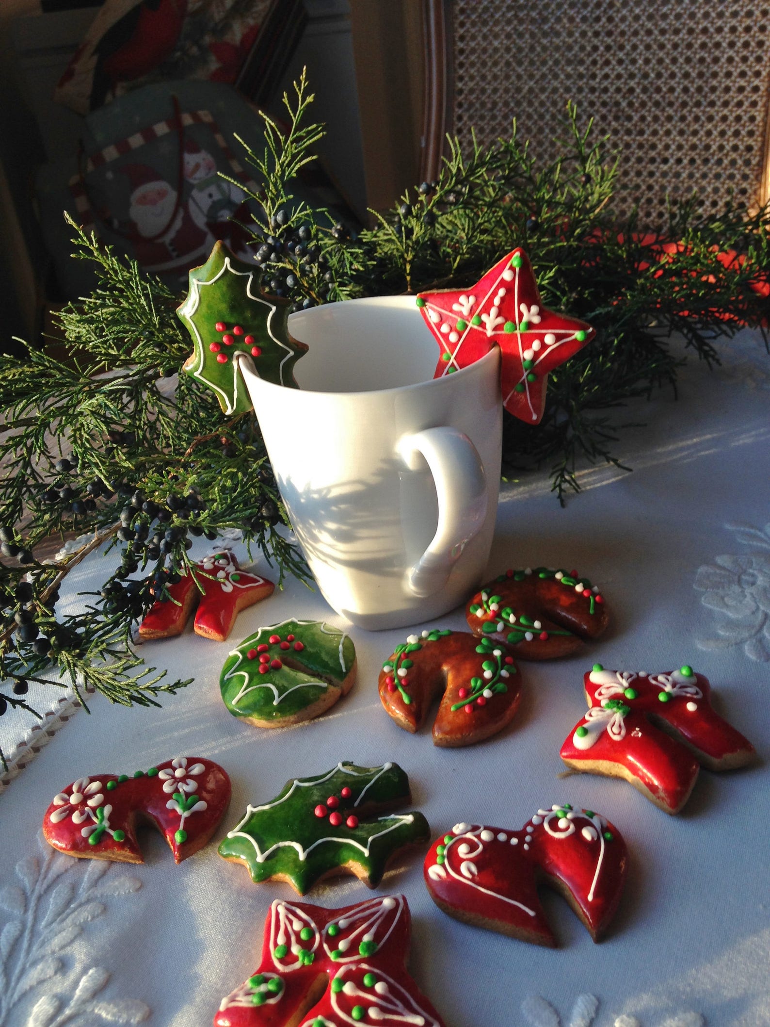 Hang on the Edge Handmade Cookies on Your Cup or Mug. 12 Pieces - Etsy