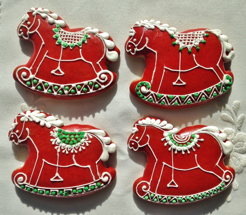 Hungarian Christmas gingerbread ornaments: Heart Bell | Etsy