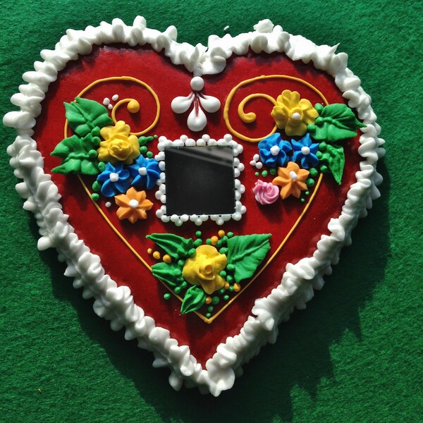 Gingerbread Heart - Etsy