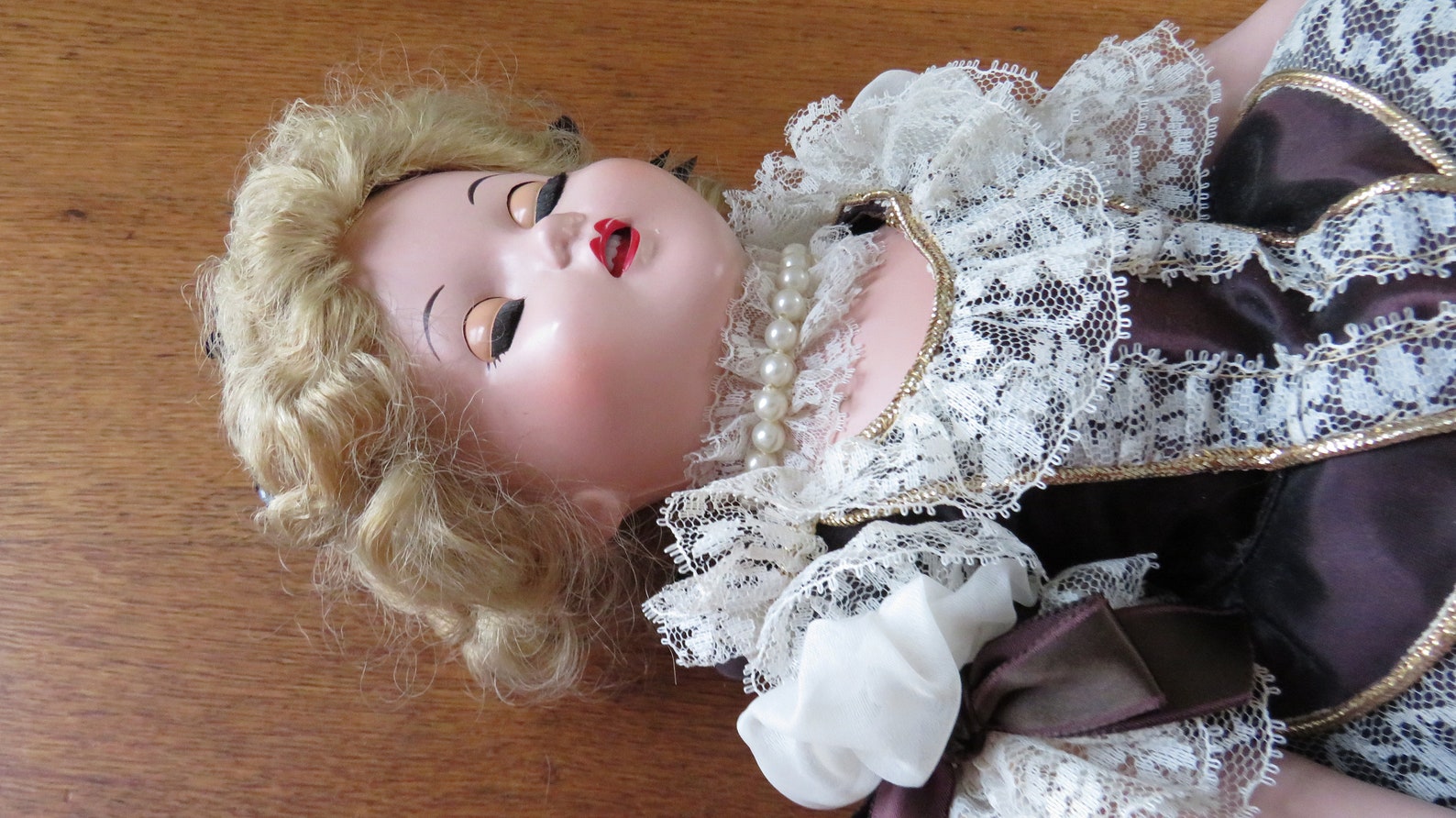 Arch Duchess Maria Josepha Doll on Stand, 18" - Etsy