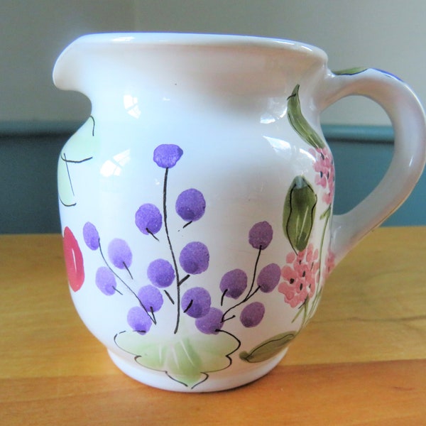 Hand Painted Pitcher - Etsy