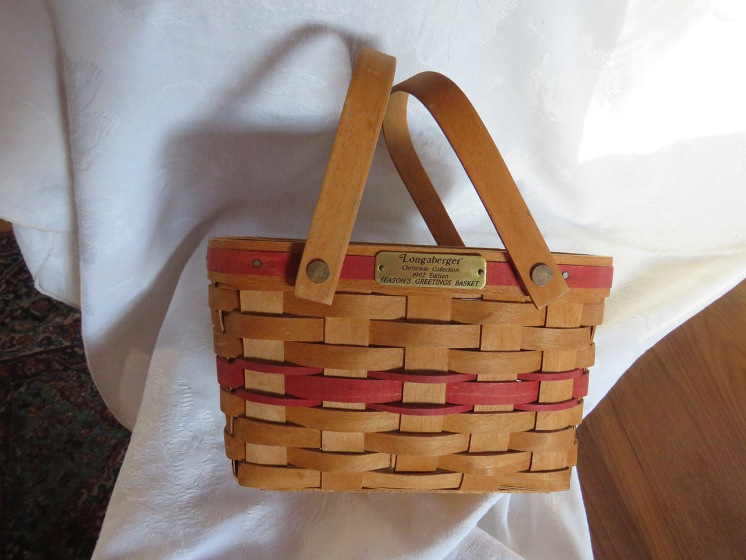 Longaberger Christmas Collection 1992 Edition Season's - Etsy