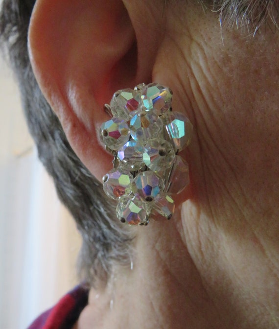 Large Aurora Borealis Judith McCann Wingback Crystal … - Gem