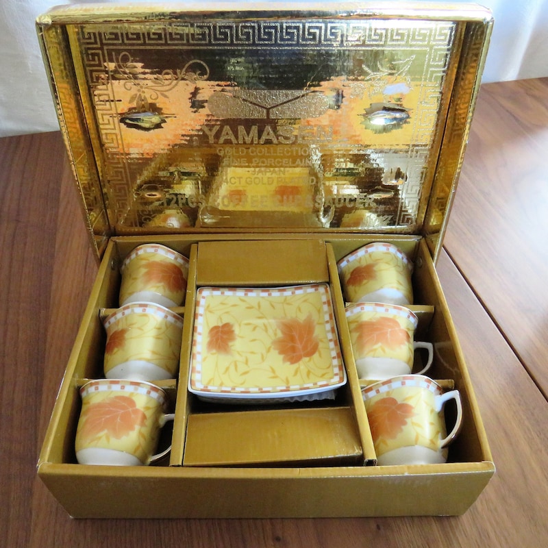 Gold Plated Tea Set - Etsy