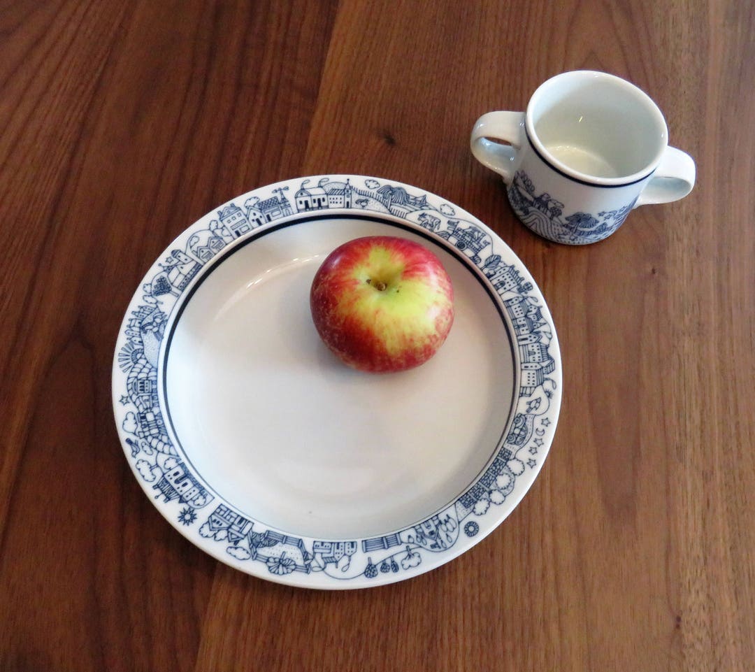 Dansk Bistro Child Bowl and Cup Set - Naiad Einsel Design - Original ...