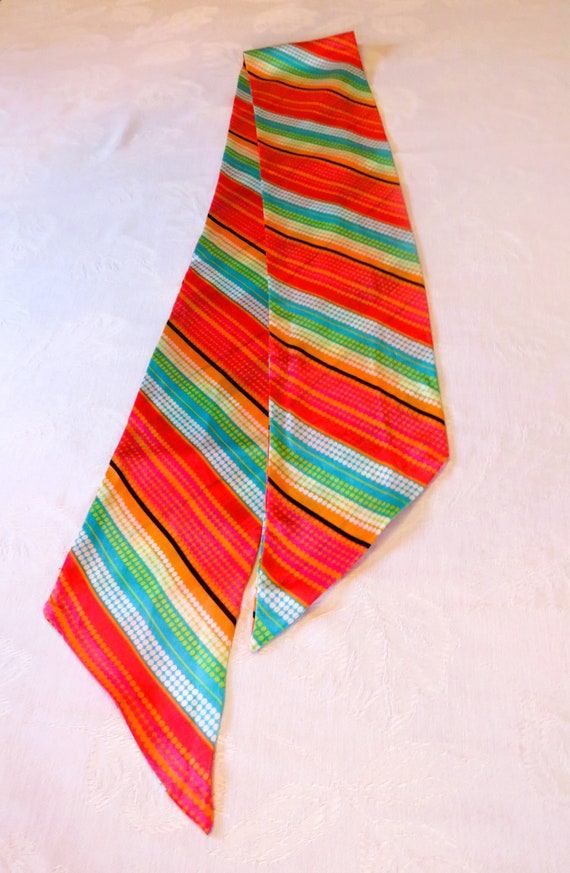 Diagonal women scarf silk - Gem
