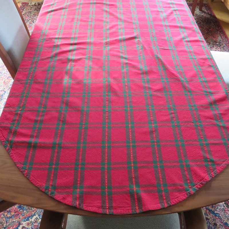 Oval Tablecloth - Etsy