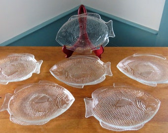 Glass Fish Plates - Etsy