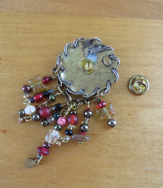 Marjorie Baer SF Mixed Metal Rhinestone and Charms Ce… - Gem